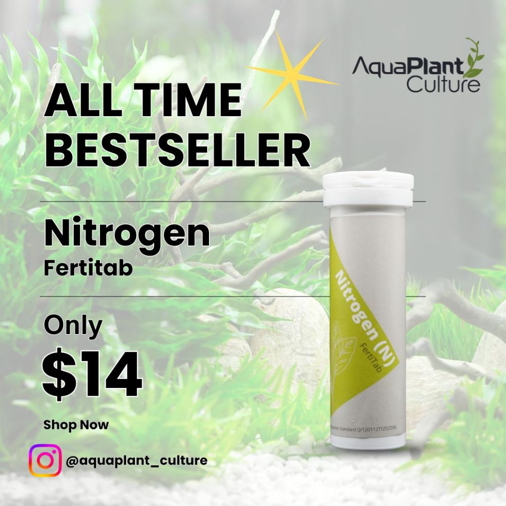 Nitrogen (N) Fertitab aquarium fertiliser | Shopee Singapore