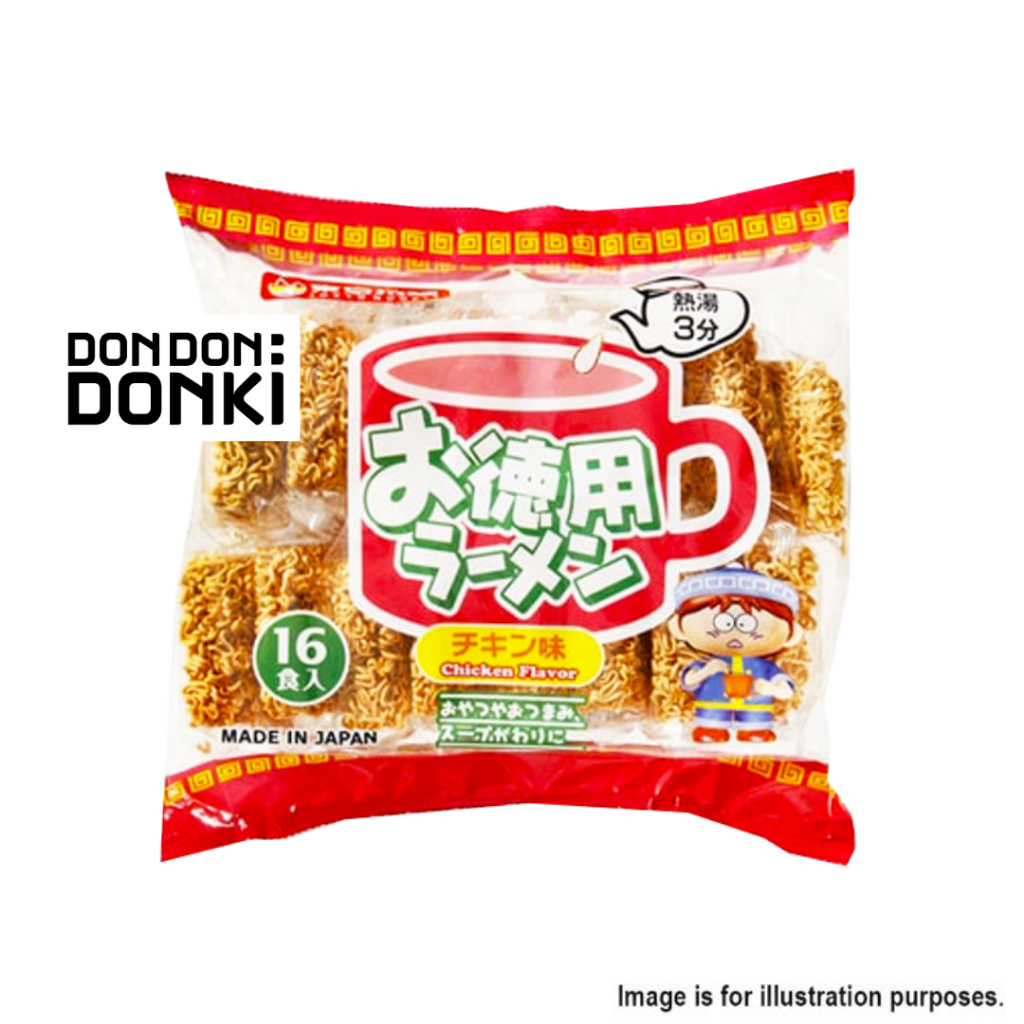 [DONKI]Chicken Flavour Fried Noodle Snack 16P | Shopee Singapore