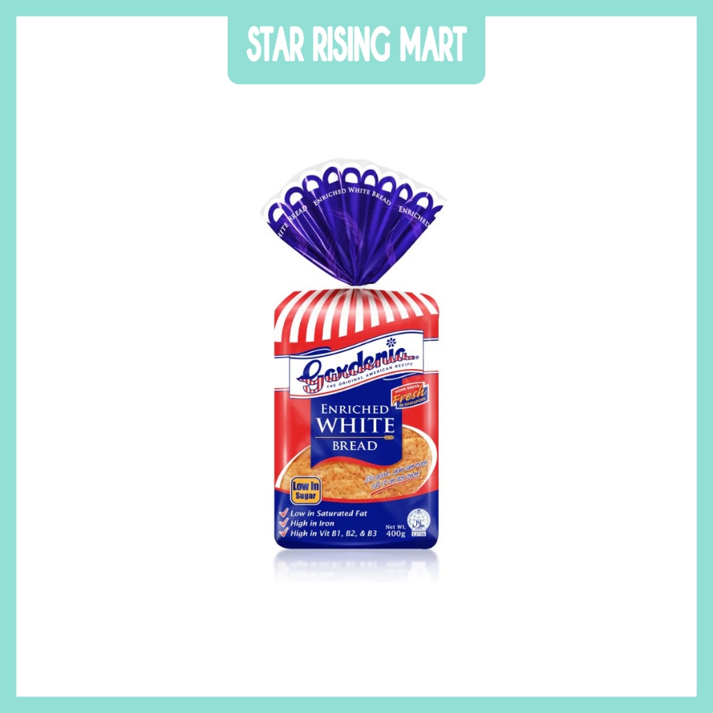 Gardenia Enriched White Bread 400g | Shopee Singapore