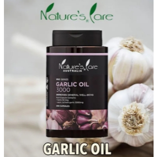 Natures Care Pro Series GARLIC OIL 3000 (200s) | Shopee Singapore