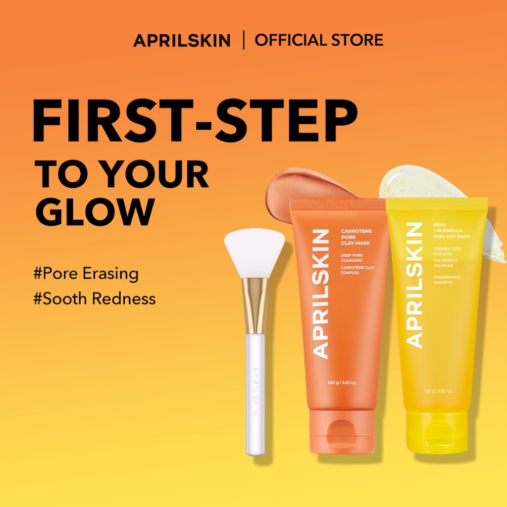 [APRILSKIN official] Glow Booster Mask DuoㅣCalendula Peel Off Pack X ...