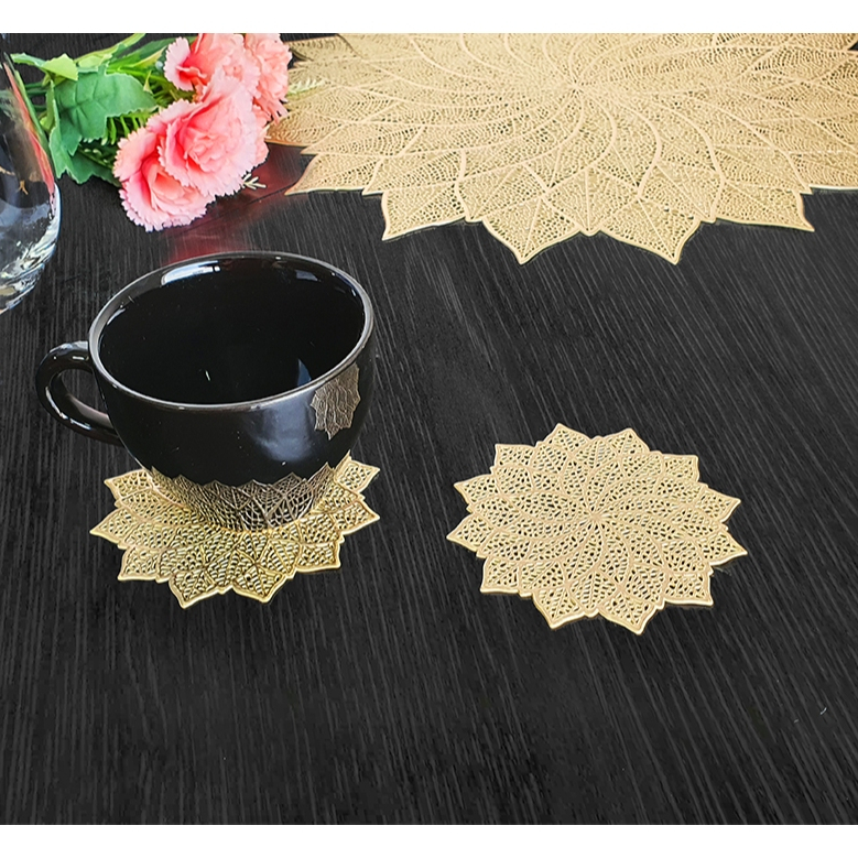 Cup Coaster Mat Elegant Design Exclusive Dinnerware Restaurant Hotel ...