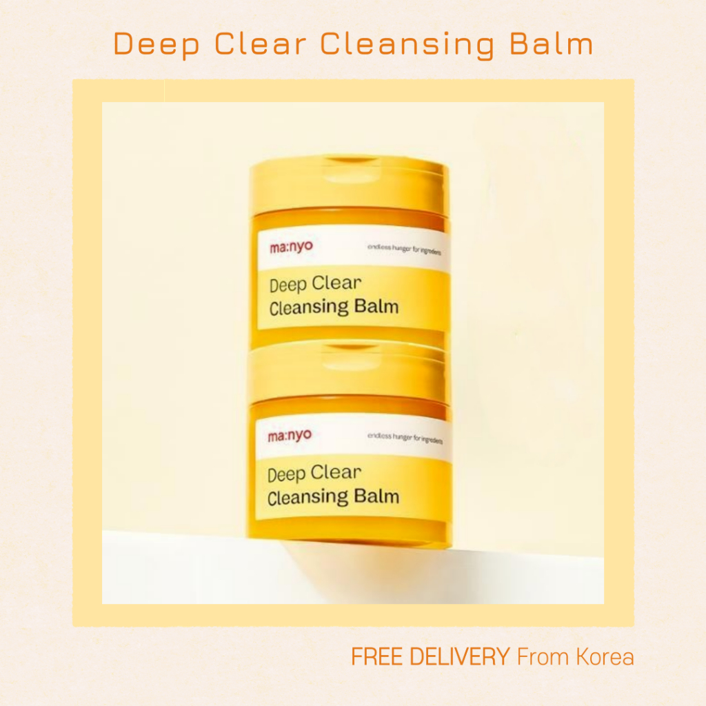 [MA:NYO] Deep Clear Cleansing Balm 132ml X2 (1+1) | Shopee Singapore
