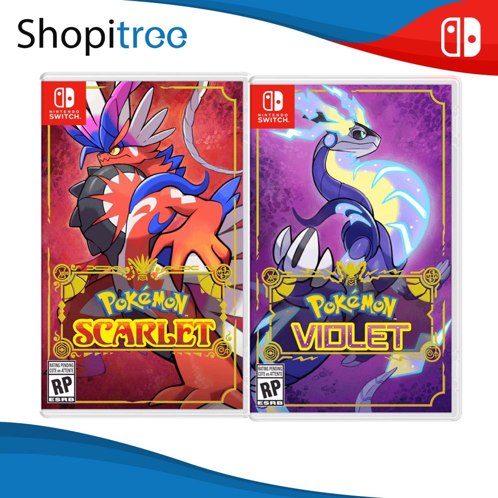 Nintendo Switch Pokemon Scarlet or Pokemon Violet | Shopee Singapore