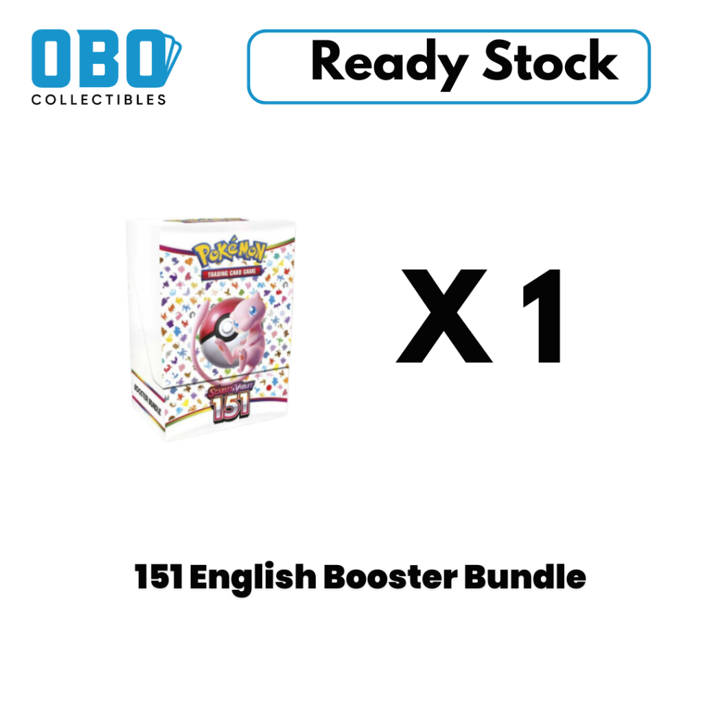 Pokemon TCG 151 Booster Bundle (English) SV3.5 | Shopee Singapore