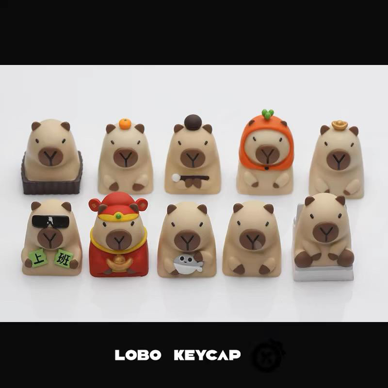 Aesthetic Keyboard Accessory | Capybara Keycap | Shopee Singapore