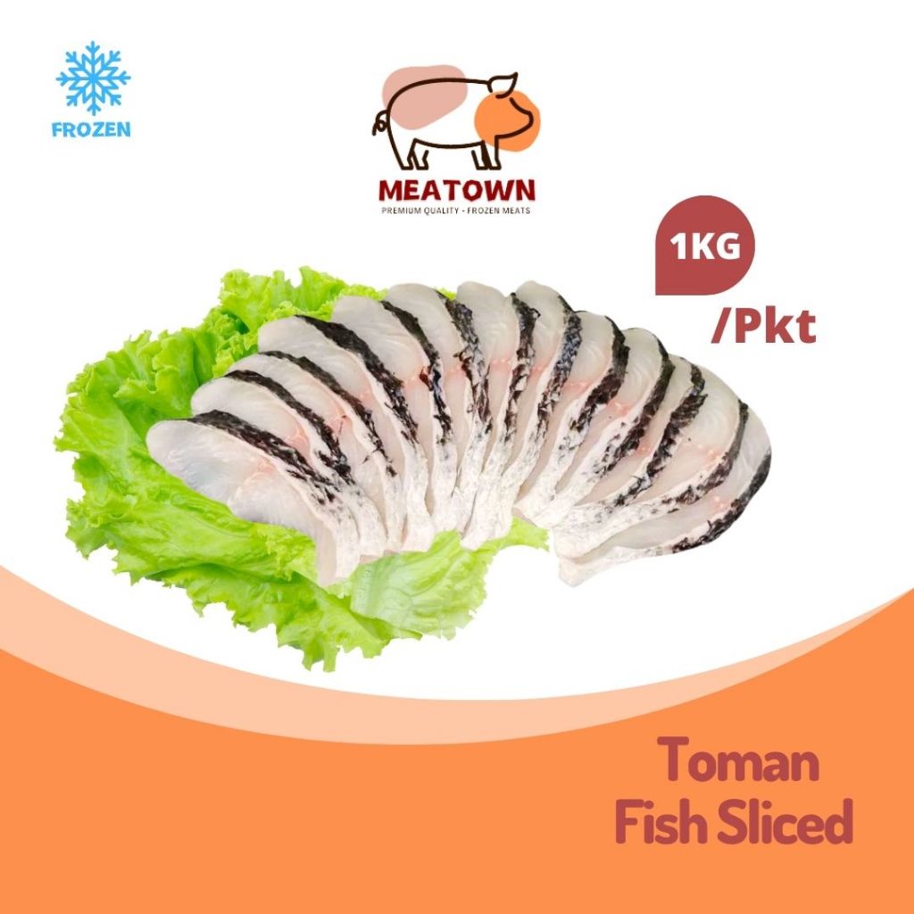 [Meatown] Toman Fish Sliced Fillet (1kg/Pkt) | 多曼鱼片 Frozen | Shopee ...