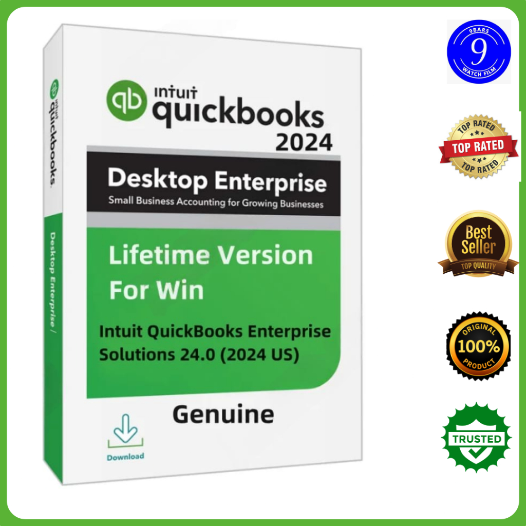 QuickBooks Desktop 2024 Enterprise Pro Premier Canada UK | Lifetime ...