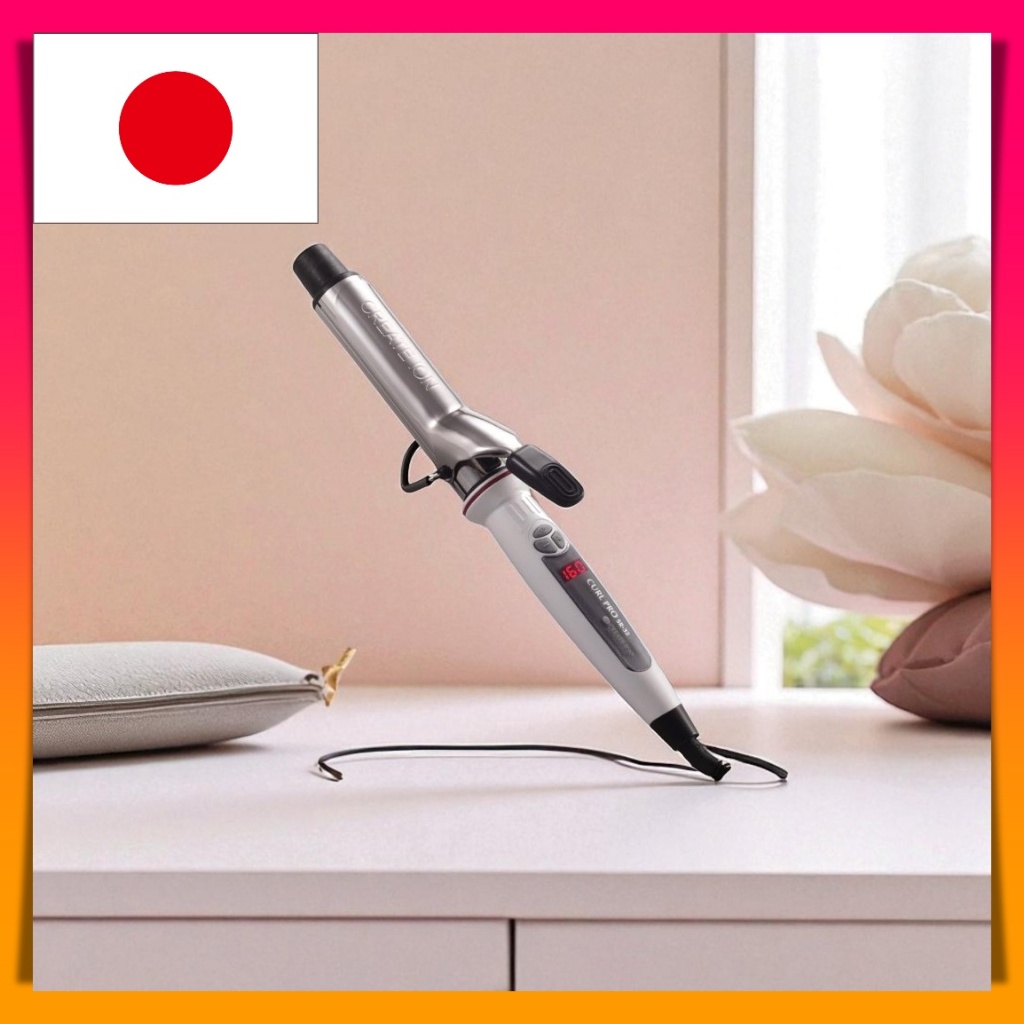 CREATE ION Pro 32mm Ion Curl Hair Iron C73310 SR-32 Silver - Professional Curl Styling | Shopee ...