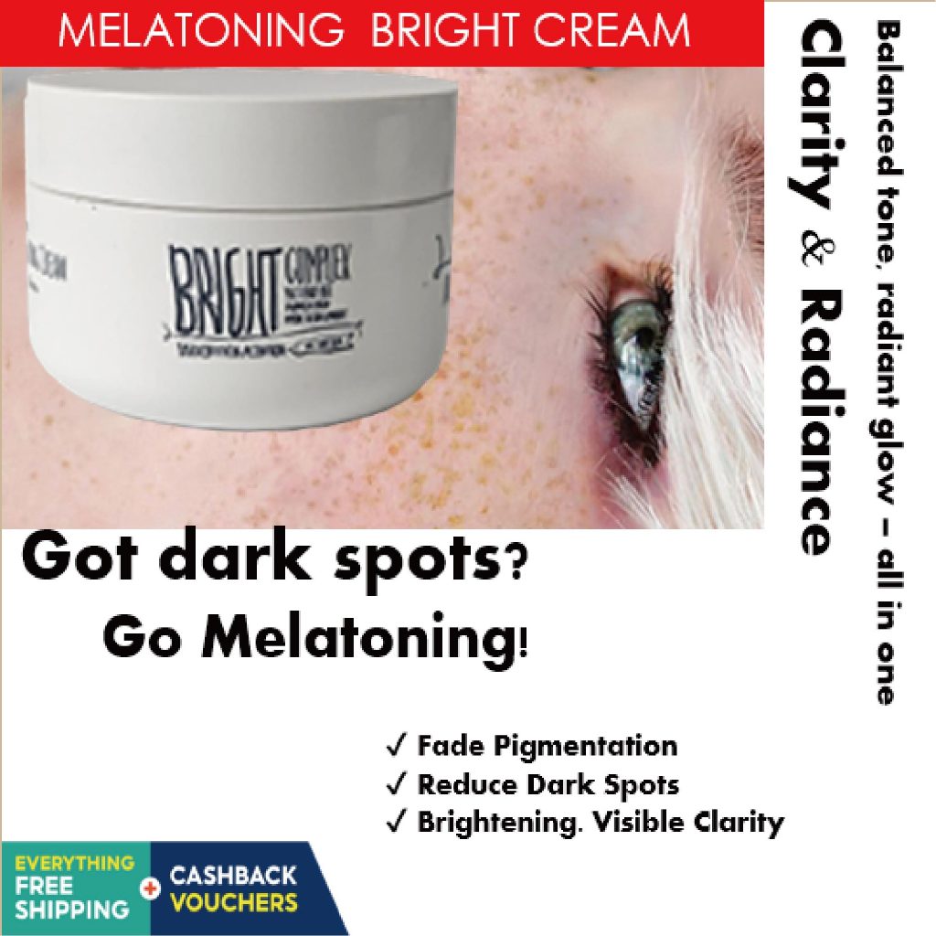 Melatonin Brightening Cream – Radiance & Hydration | Shopee Singapore