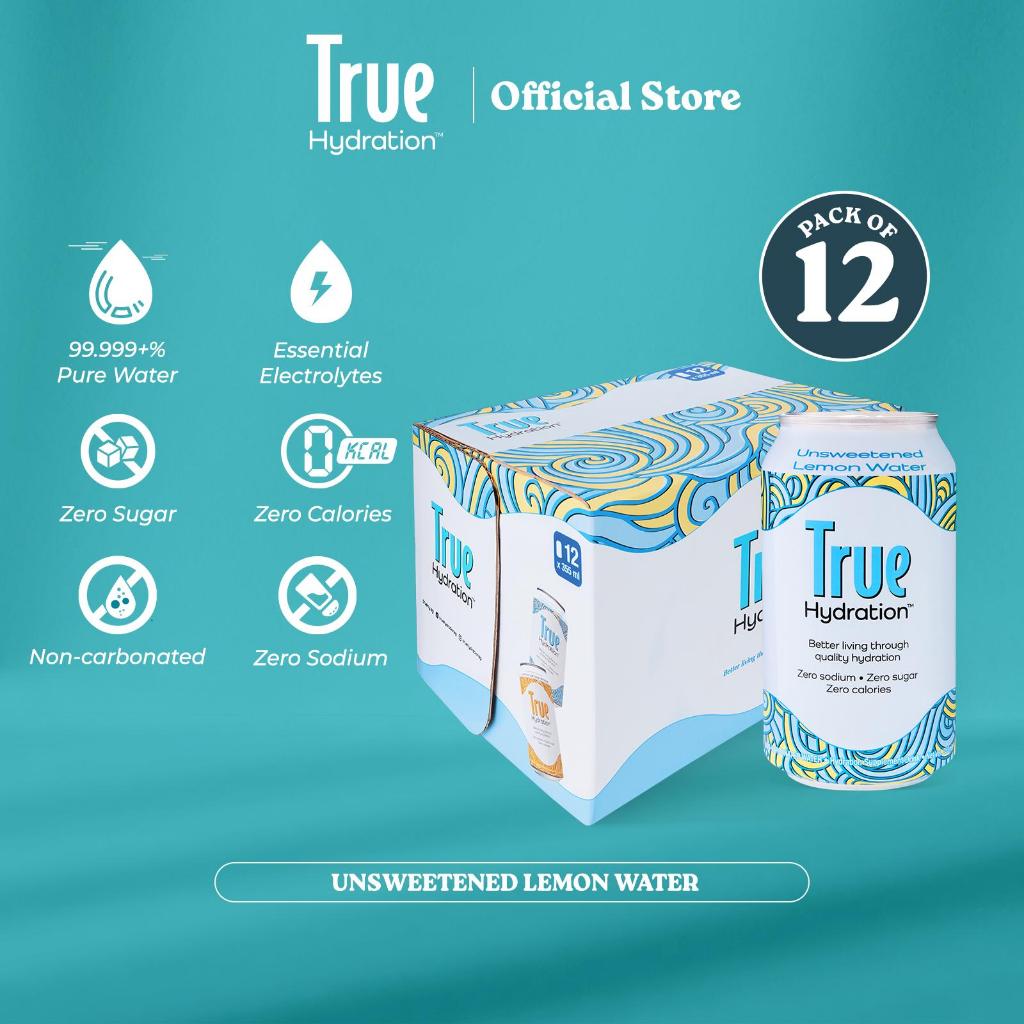 Electrolyte Hydration Drink Sugar Free 355ml | 12 Pack | Zero Calorie ...