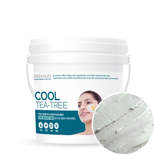 [LINDSAY] Premium Cool (Tea tree) modeling mask pack (Rubber pack 820g ...