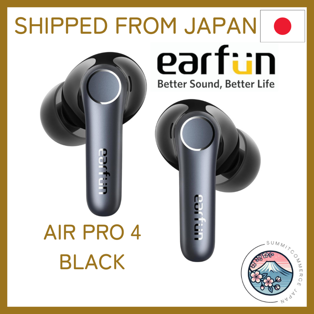 [VGP 2024 Gold Award] EarFun Air Pro 4 (Black) Wireless Earphone Bluetooth 5.4/50dB Adaptive ...