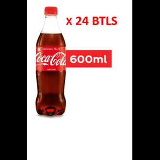 1 CTN - COKE PET 600 ML X 24-Expiry Date 28 SEP 2024 | Shopee Singapore