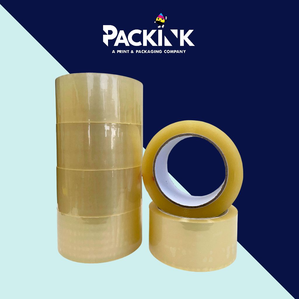Adhesive Clear OPP Tape | Packing Tape | Industrial Grade Quality | General Packaging | Ready ...
