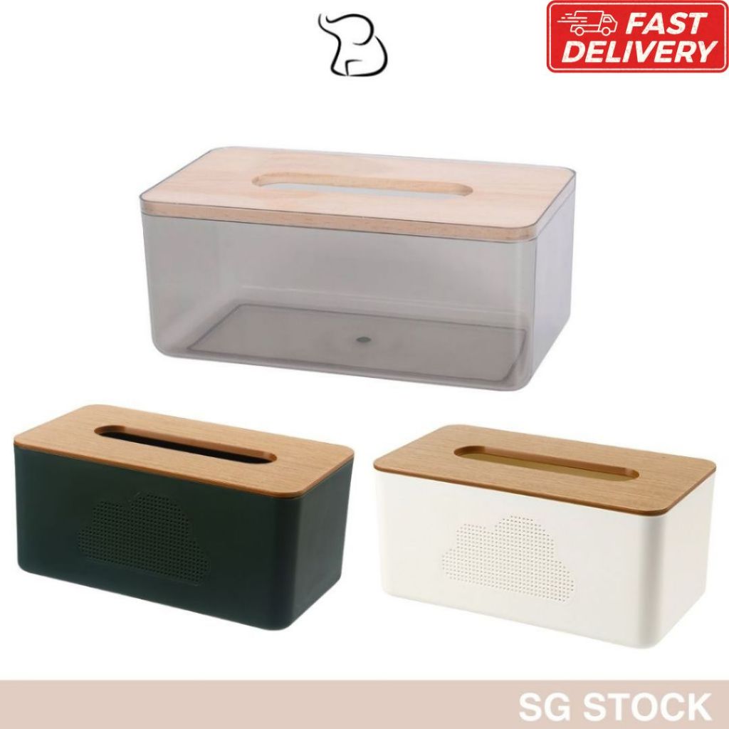 [SG STOCK] Good Quality Tissue Box Elegant Minimalist Tissue Box ...