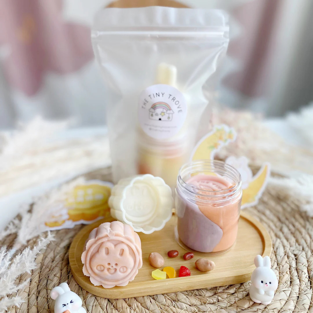 [SG Seller] Mid-Autumn 中秋团圆 Mooncake Play Dough Party Pack Bundle (4 ...