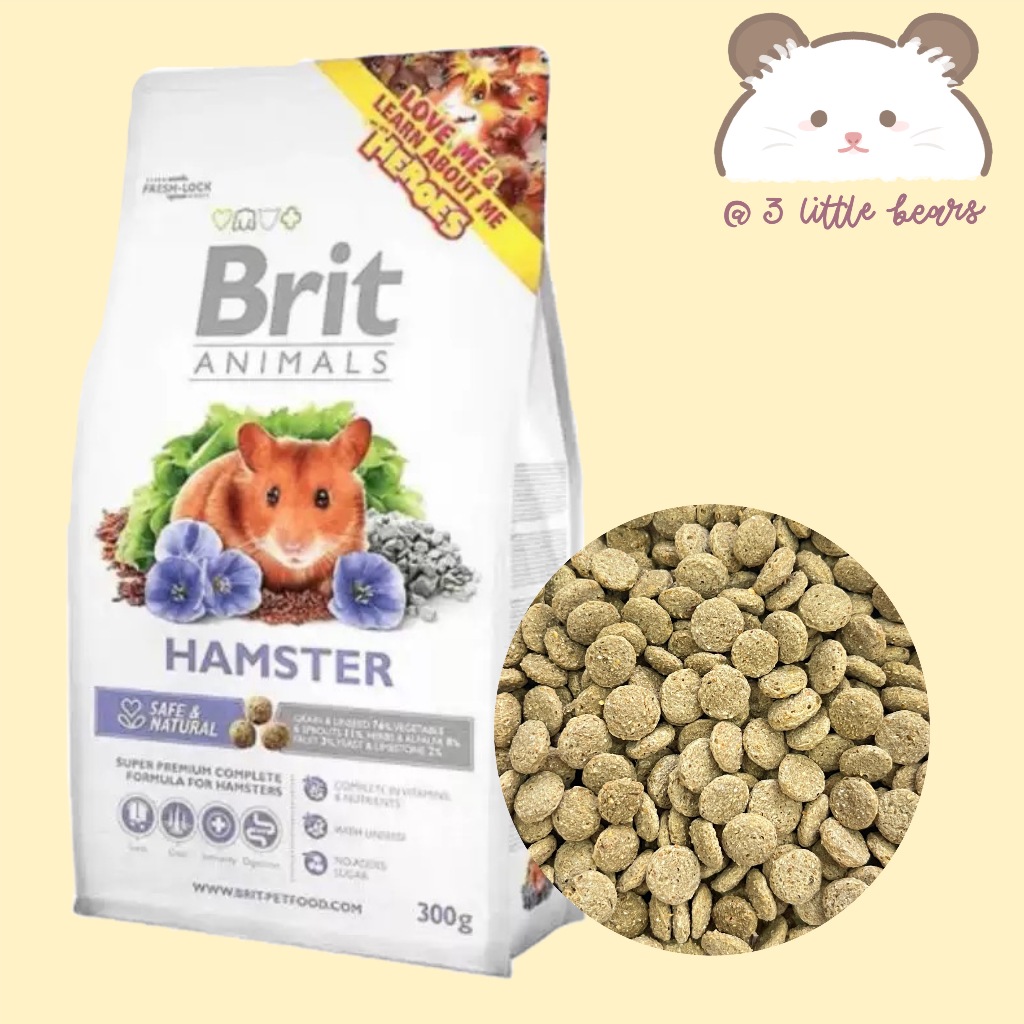 Brit Animals Hamster Complete Food For Beauty Fur for hamsters | Brit ...