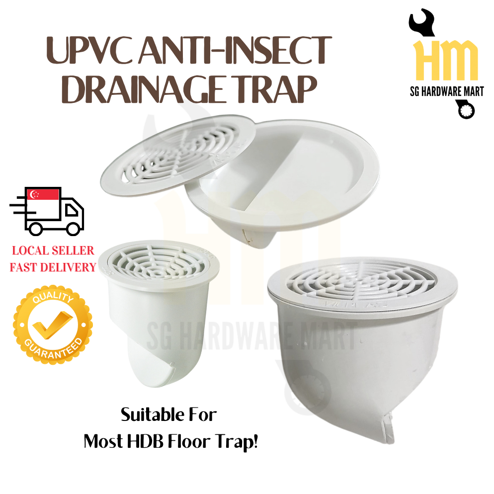🇸🇬 INSTOCK! UPVC Anti-Insect/Anti-Mosquito Drainage Trap | Anti-Insect ...