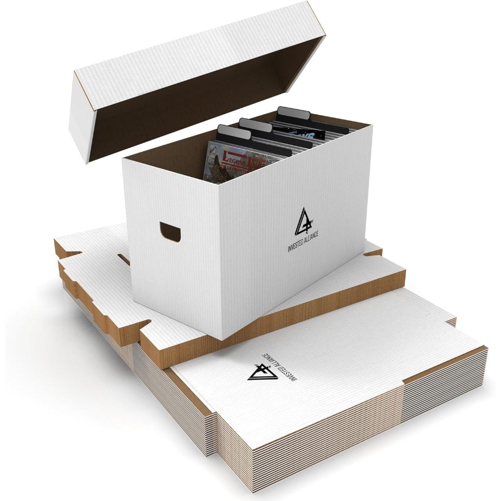 Comic Box with Lid - Holds up to 175 comics (Acid free) | Shopee Singapore