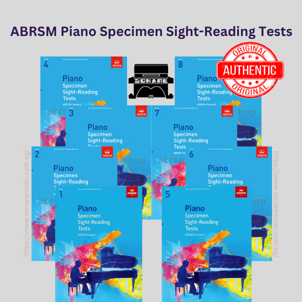 ABRSM Piano Specimen Sight-Reading Tests | Shopee Singapore
