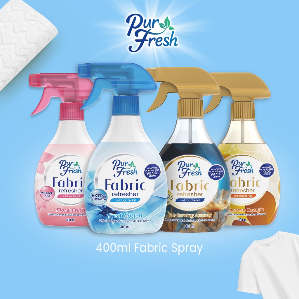 Purfresh Fabric Refresher 400ml Odor Eliminator Fabric Spray [ Multi ...