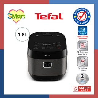 Tefal 1.8L Delirice Plus Fuzzy Logic Rice Cooker [RK776B] | Shopee ...