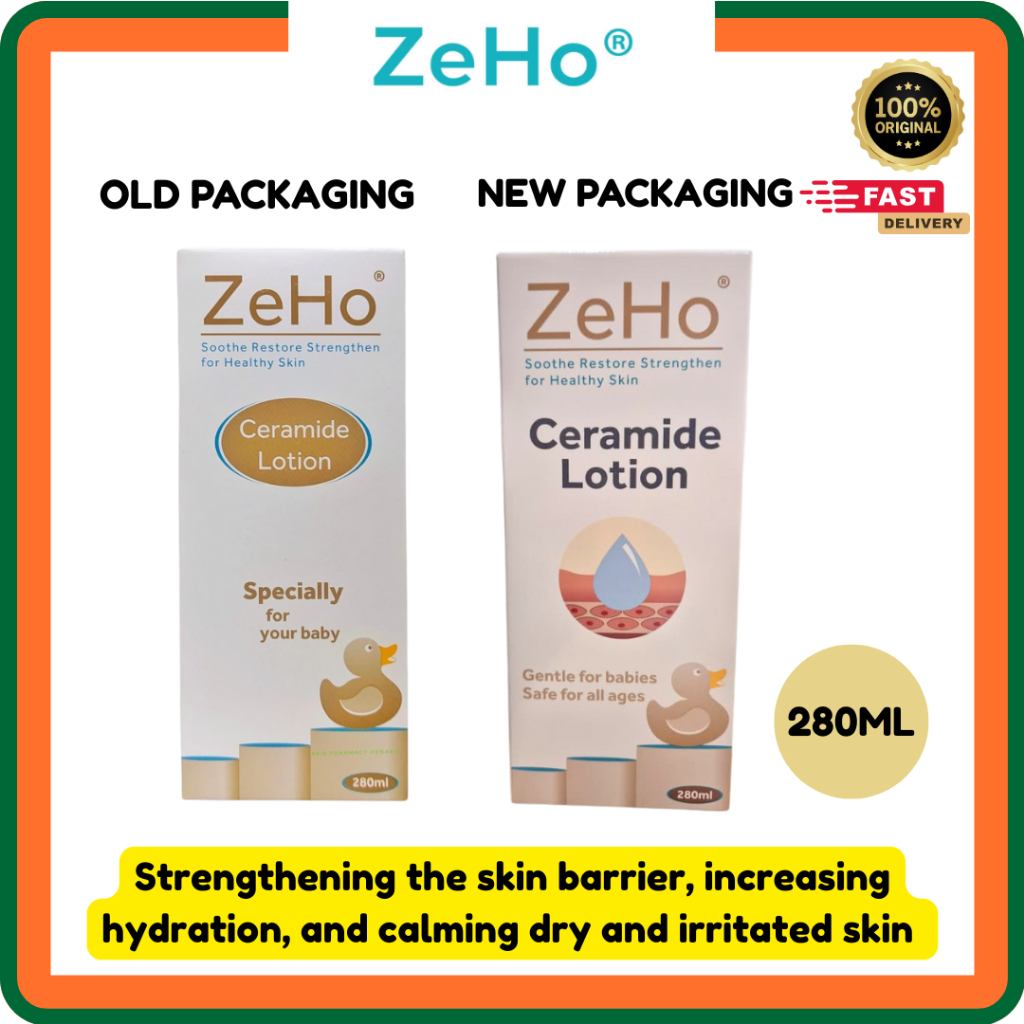 ZEHO CERAMIDE LOTION (280ml) EXP 08/2028 | ZEHO LOTION | Shopee Singapore