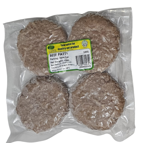 Al-Lazat Premium Beef Patty Halal 400g | Shopee Singapore