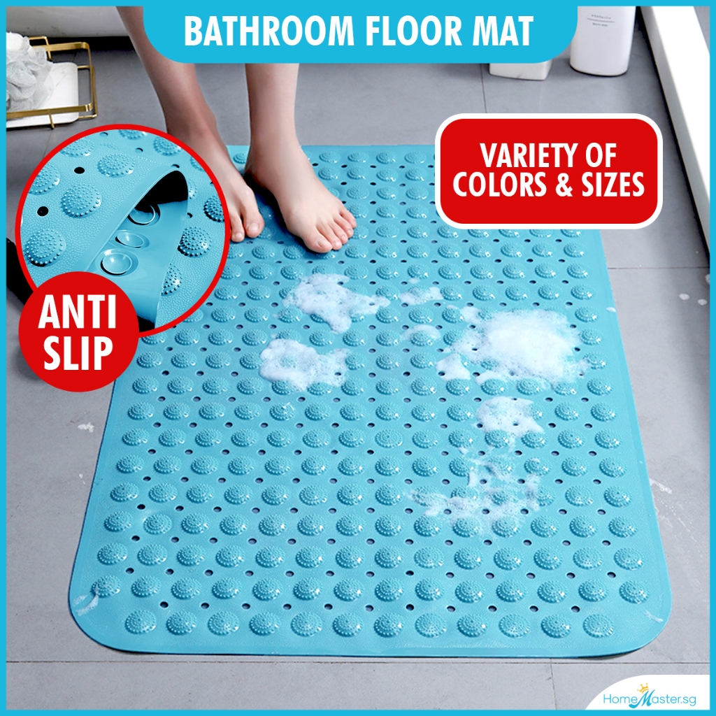 [SG Ready Stock] Anti Slip Bathroom Floor Mat TPR Odorless | Shopee ...