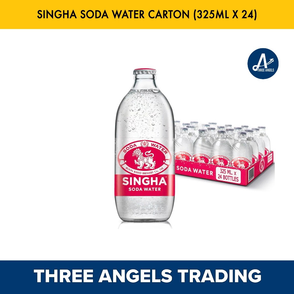 Singha Soda Water Carton (325ml x 24) | Shopee Singapore