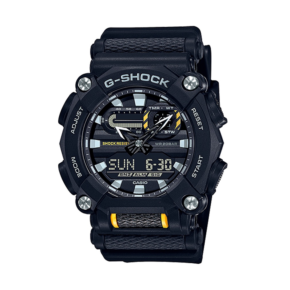 Casio G-Shock Project 900 Standard Analog-Digital Black Men Watch GA ...