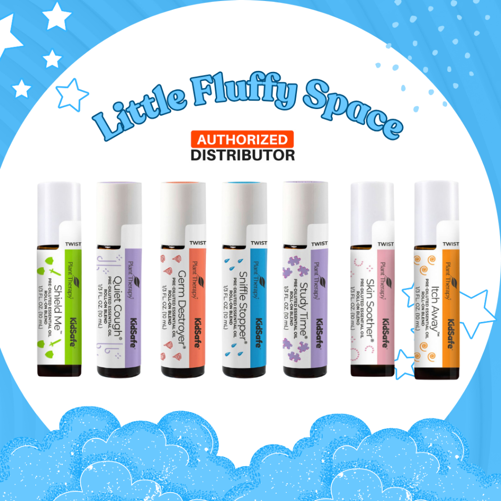 Plant Therapy Pre-Diluted Roll-On for Kids - Germ Destroyer, Itch Away ...