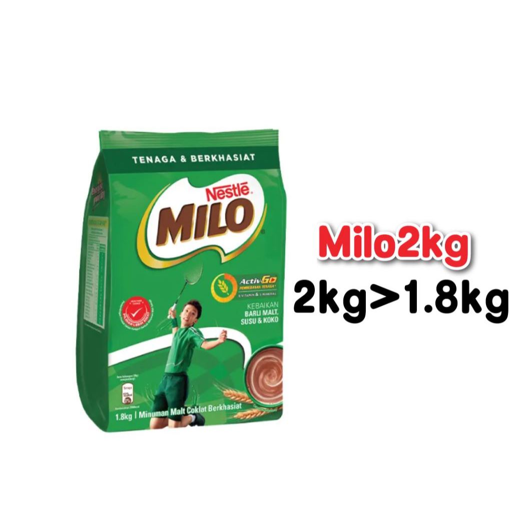 MILO ACTIV-GO REFILL PACK (1.8KG) / SOFTPACK / NESTLÉ MILO® CHOCOLATE ...