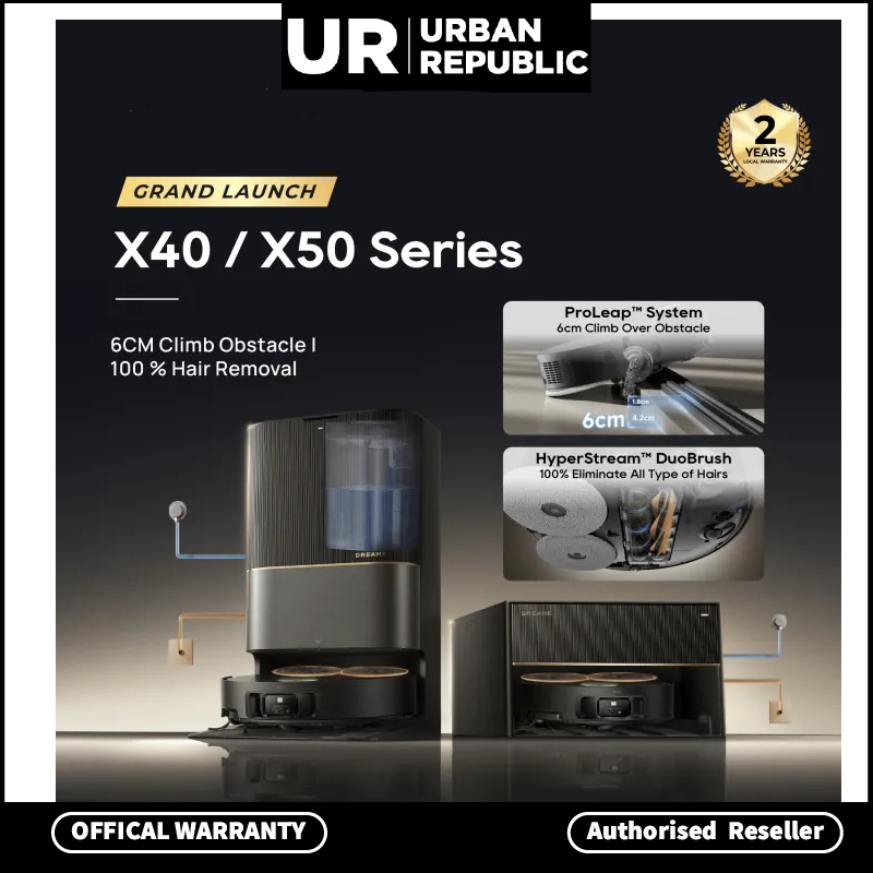 Dreame X50 Ultra X50 Master Robot Vacuum | FIRST 6CM CLIMB ROBOT ...