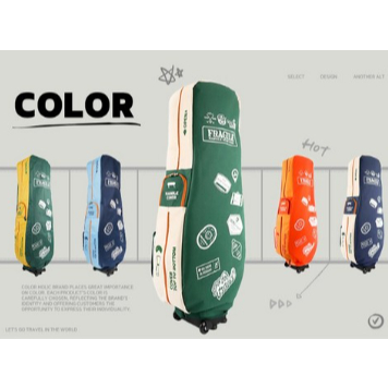 Colorholic CH GTC NEW Functional Travel Golf Airline Cover Airline Bag ...