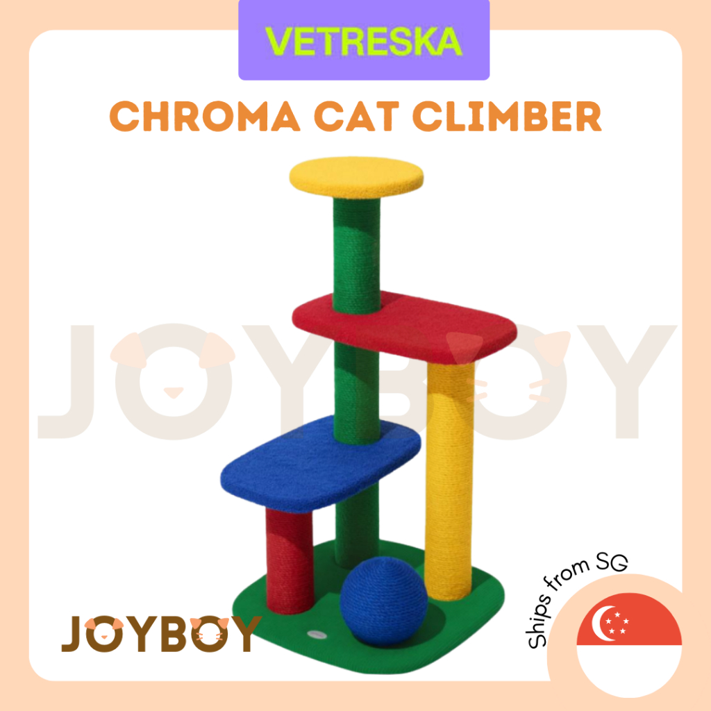🇸🇬 SG Seller 🇸🇬 VETRESKA Chroma Cat Climber (Open Platform) | Multi ...