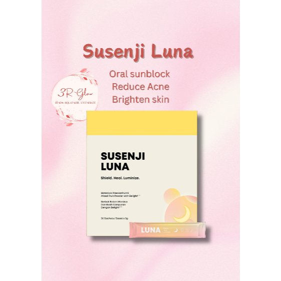 Susenji Luna Oral Sunblock for Glowy Complexion, Dark Spot Reduction ...