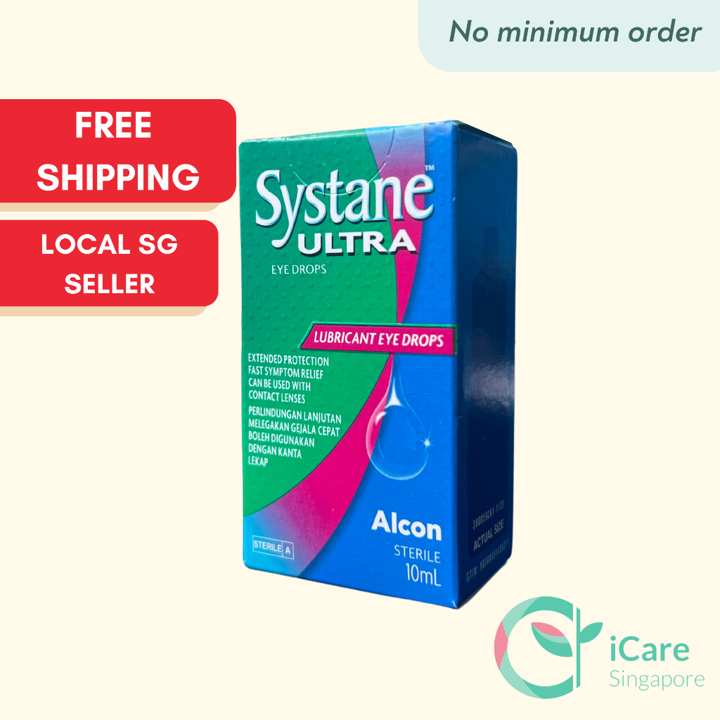 Systane Ultra Lubricant Eye Drops 10mL (FREE SHIPPING + LOCAL SELLER ...