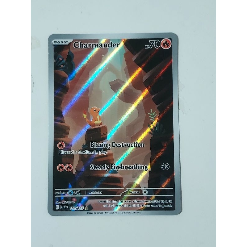 Pokemon charmander 151 illustration rare card | Shopee Singapore