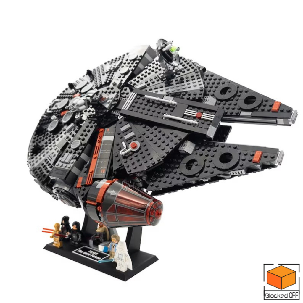 Display Stand for Lego Star Wars The Dark Falcon | Millennium Falcon ...