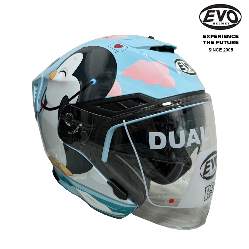 EVO RS9 Penguins Helmet (FREE EVO RS9 HELMET & HEVIK HELMET BAG ...