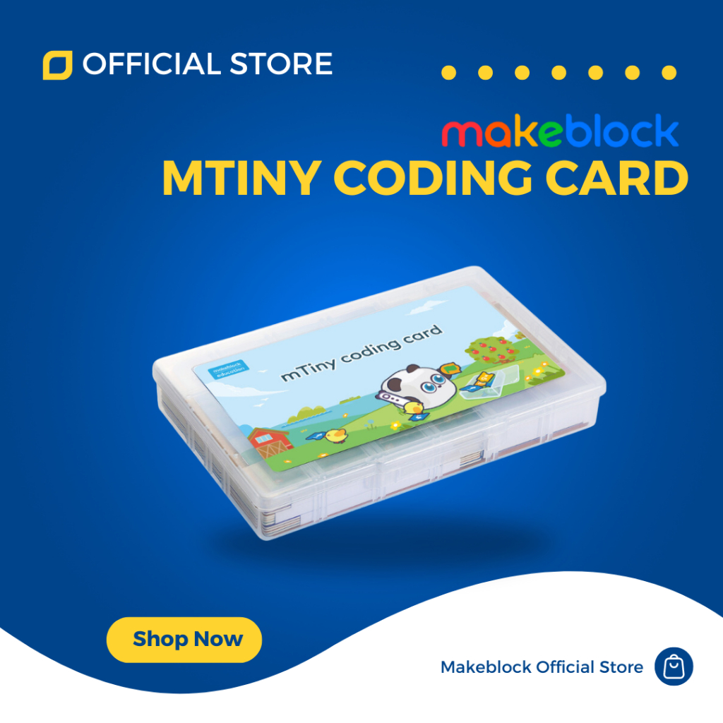 Makeblock mTiny Coding Card Kit for Preschoolers Kids Student Ages 4 ...