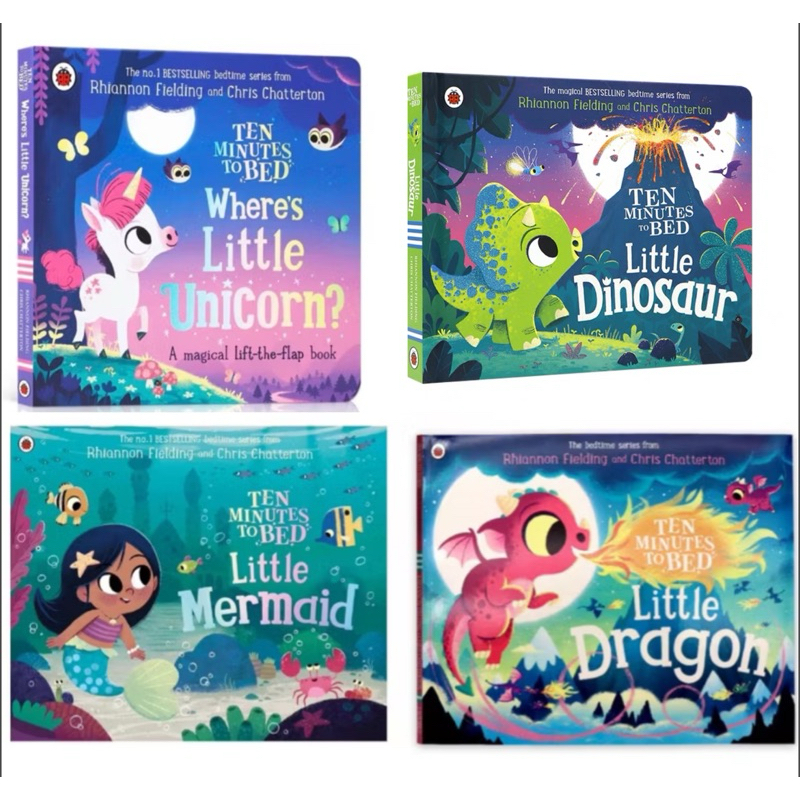 Ten Minutes To Bed Where S Little Unicorn Little Mermaid Little