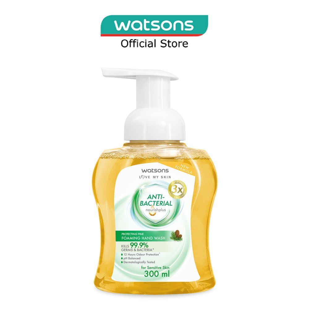 WATSONS Anti-Bacterial Protecting Fine Foaming Hand Wash (For Sensitive ...
