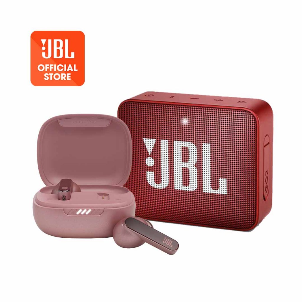[Bundle Deals] JBL Live Pro 2 + Go 2 (Orange) | Shopee Singapore