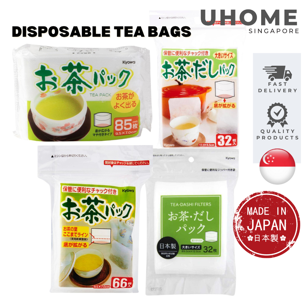 Kwoya Disposable Tea Bags Made in Japan | Shopee Singapore