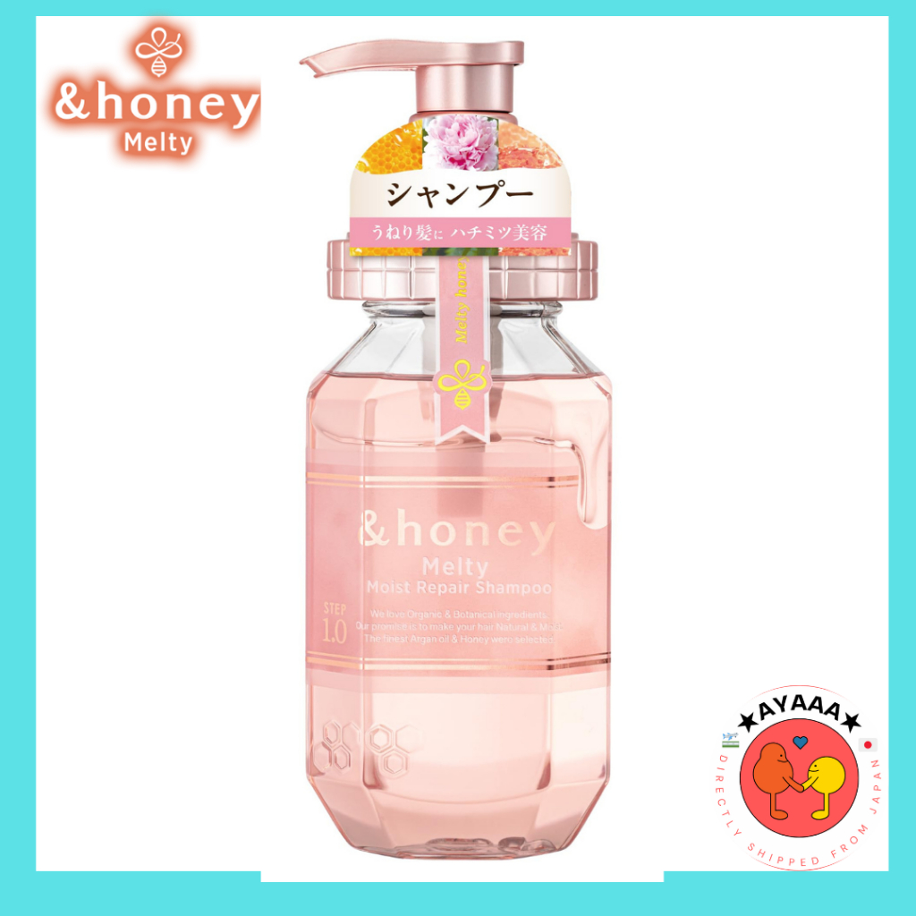 AND HONEY MELTY MOIST REPAIR SHAMPOO 1.0 “Honey swell care for taming swell and scaling” 440mL ...