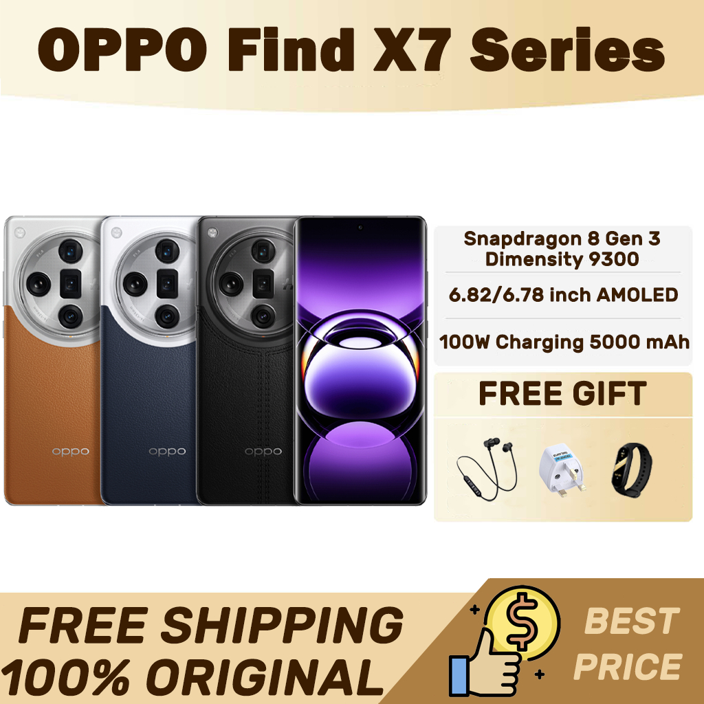 OPPO Find X7 Ultra Snapdragon 8 Gen 3/OPPO Find X7 Dimensity 9300 6.82/6.78 inch 120Hz 3D AMOLED ...