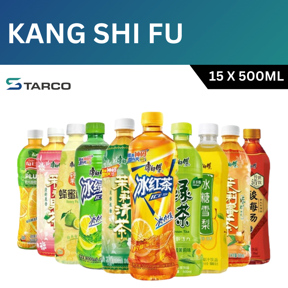 [STARCOGROUP] KANG SHI FU master kong Fruit Tea/ Juice/ Tea Series (15 Bottles x 500ml) | Shopee ...
